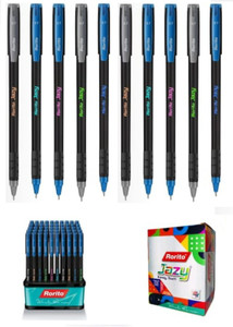 Rorito Jazy Blue Ball Pens Set of 50 Pens Ball Pen - Buy Rorito Jazy ...