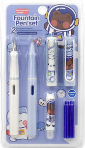 Poohan ASTRONAUT SPACE THEME ERASEABLE FOUNTAIN PEN RANDOM PRINT ...