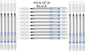 DOMS Inxtra Glassy 0.7mm | Transparent Clear Body| Comfortable Grip For ...