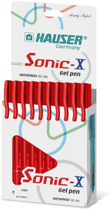 HAUSER SONIC X RED Gel Pen - Buy HAUSER SONIC X RED Gel Pen - Gel Pen ...