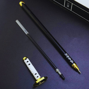 Kidskaari Demon Slayer Samurai Sword Pen| Anime Signature Katana ...