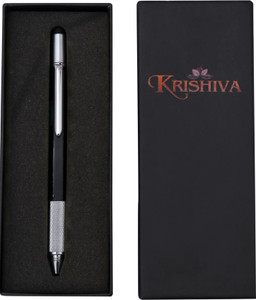 KRISHIVA 6 In 1 Pen with Ballpoint, Touch Screen Stylus, Ruler, Spirit ...