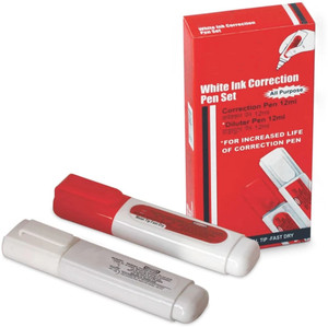 PASS & PLAY Correction Pen 12 ml Diluter Pen 12 ml Marker Ink - Buy ...