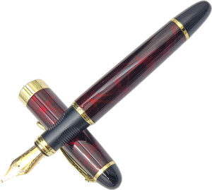auteur Jinhao 450 Marble Maroon Design Premium Metal Body Signature ...