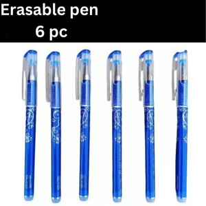 Extraposh Erasable Gel Pen with attached Magic Wipe Eraser (6pc ) Nib ...