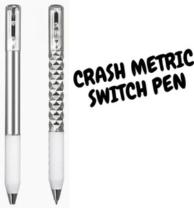 Auxmir 1PC of Office luxury Crash Geometric Switch Pen With Shape ...