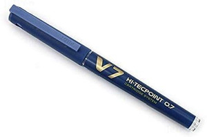 PILOT V7 Cartridge Pen -0.5mm Fine Tip - 2Black/2Blue + 4 Ink Cartidge ...