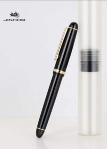 Jinhao 10 Jinhao 35 Metal Fountain Pen - Extra Fine 0.38mm Stainless ...