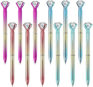 ravariya graphics Diamond Ballpoint Pens Retractable Ballpoint Pen Gel ...