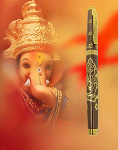 PGen Bhagvan Ganpati | Lord Ganesh Engraved Gold Plated Luxury Designer ...