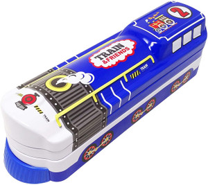 Flipkart.com | Spocco NA TRAIN Art Metal Pencil Box - Box