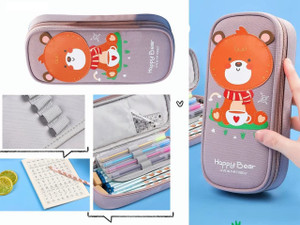 Flipkart.com | INFINITE POCKET 1 Teddy Art EVA Pencil Box - Pouch