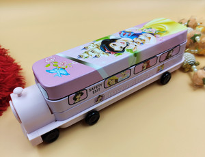 Flipkart.com | Paper Bear Train Train Art Metal Pencil Box - Box
