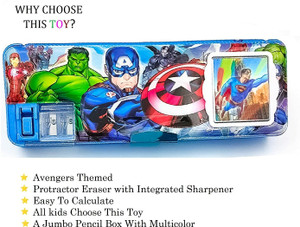 Flipkart.com | Bhive avengers avengers Art Metal Pencil Box