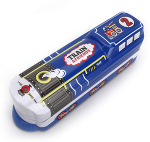 Flipkart.com | Spocco NA TRAIN Art Metal Pencil Box - Box