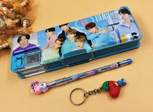 Flipkart.com | Paper Bear BTS BTS Art Plastic Pencil Box - Box