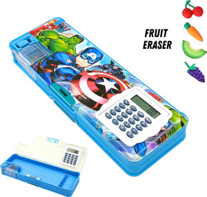 Flipkart.com | tishna Avenger Design Calculator Pencil Box with ...