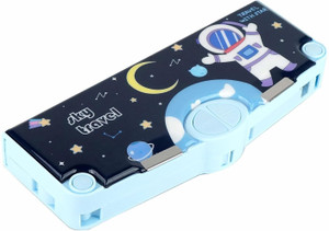 Flipkart.com | PEACORA 4 button pencil compass Magnetic Pencil Case ...
