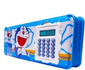 Flipkart.com | rza 2022 Magnetic Pencil Box with Calculator & Dual ...