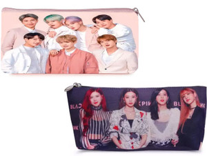 Flipkart.com | Neel 1 BTS Team Pencil Pouch & Black Pink Team Pencil ...