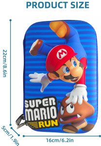Flipkart.com | Vaniha 3D Super Mario Run Embossed Pencil Case with ...