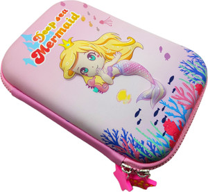 Flipkart.com | poksi Mermaid 3D Mermaid Art EVA Pencil Box - Pouch