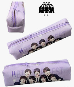Flipkart.com | Bhive bts pencil pouch boys and girls Art Plastic Pencil ...