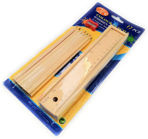 Flipkart.com | iqra handicrafts color pencil set and sharpner ...