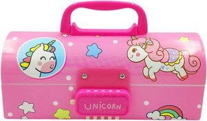 Flipkart.com | dishvy 7058 Pencil Box - Unicorn Geometry Box