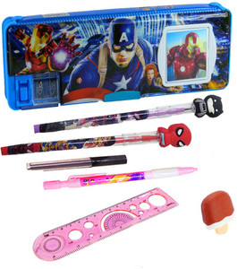 Flipkart.com | Neel Stationery Gift Set Combo for Kids Captain-America ...