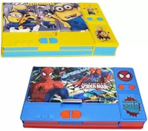 Flipkart.com | Celebrino Superman Themed Cartoon Art Plastic Pencil Boxes