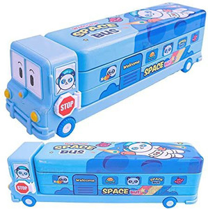 Flipkart.com | jac BUS BUS Art Metal Pencil Box