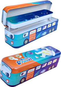 Flipkart.com | BIGWHEEL Space Travel Pull back Double Decker Bus Art ...