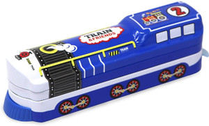 Flipkart.com | Spocco NA TRAIN Art Metal Pencil Box - Box