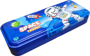 Flipkart.com | Hokista Outer Space Multipurpose Steel Pencil Box with ...