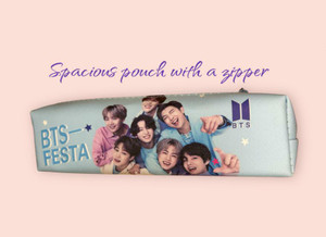 Flipkart.com | cheyenne BTS pencil Pouch good sized with BT 21 Pens BTS ...