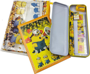 Flipkart.com | Paper Bear Minion Minion Metal Pencil box Art Metal ...
