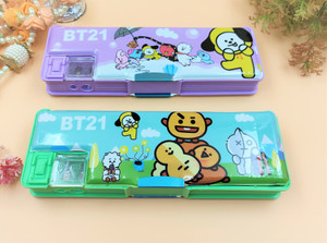 Flipkart.com | Paper Bear BTS BT21 Art Plastic Pencil Boxes - Box
