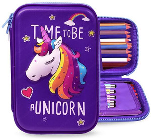 Flipkart.com | Vadhavan Unicorn Pouch for Girls, Pencil Case for Girls ...