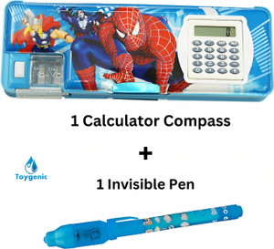 Flipkart.com | Krishna Marketing Multipurpose Magnetic Pencil Box ...