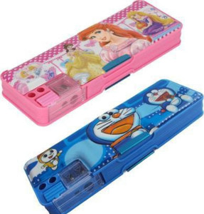 Flipkart.com | A Quints 2 PENCIL BOX Art Plastic Pencil Boxes - Box