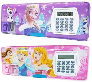 Flipkart.com | Urban Festivities Frozen Calculator Pencil Box Double ...