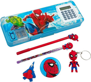 Flipkart.com | avyaan Modern spider man Art Plastic Pencil Box - Box