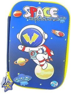 Flipkart.com | RINGHAS 3D Cover EVA Space Astronaut Theme Pencil Case ...