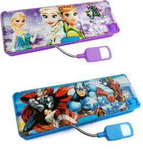 Flipkart.com | Parseed Stylish Geometry Box Double Sided pencil box ...