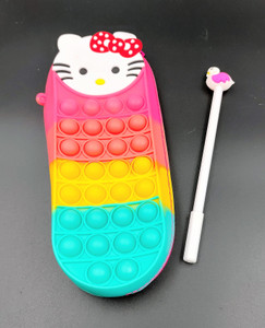 Flipkart.com | Paper Bear Hello kitty POPIT Art EVA Pencil Box - Pouch