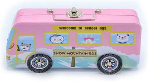Flipkart.com | Baby Needs BUS GEOMETRY BOX WITH TYRES CARTOONS Art ...