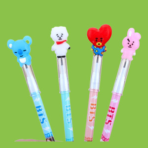 Flipkart.com | GUNGUN Set Of 4 Cute Bts Bt21 Pencil For Boys & Girls ...