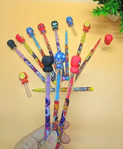 Flipkart.com | TAZURBA Designer Bullet Pencils Assorted Colours Return ...