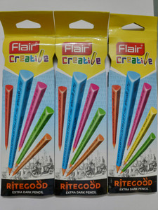 Flipkart.com | Flair Creative RiteGood Extra Dark Pencil Kit Pencil ...